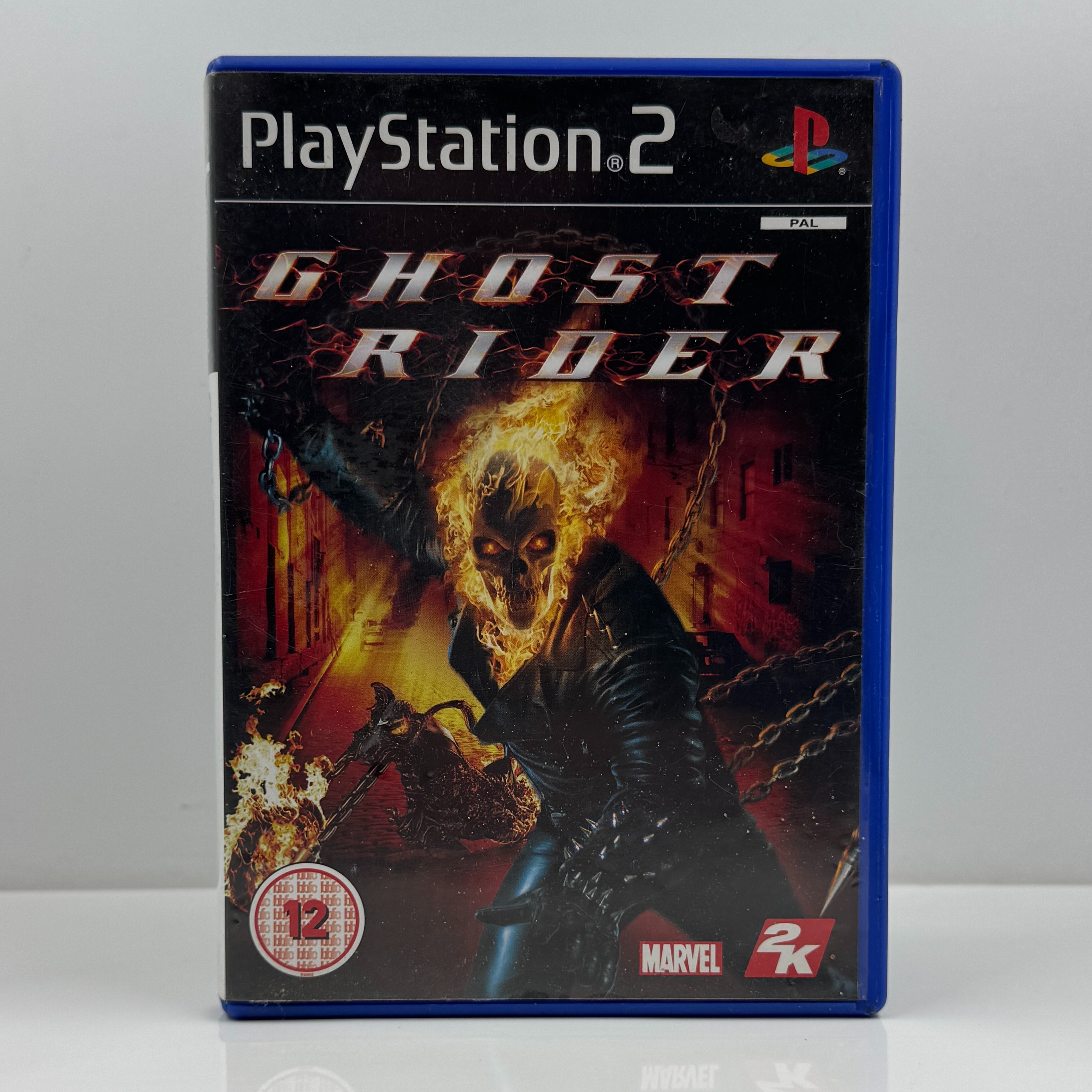 Pre-owned GHOST RIDER PLAYSTATION 2 GAME WITH MANUAL - Own4Less